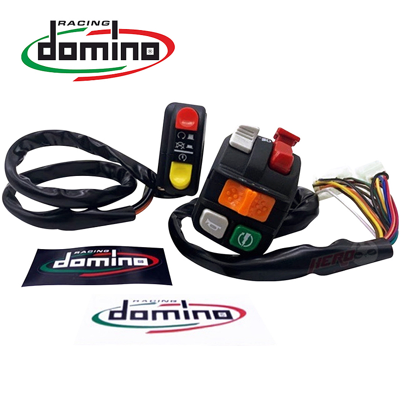 DOMINO SWITCH(set)Whit Lighting Waterproof Horn/ High&Low/PASSING LIGHT ...