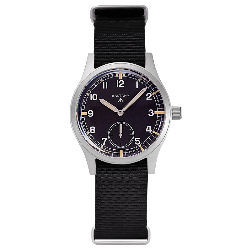 Baltany D12 Quartz Watch Vintage Small Seconds 36mm Dial Bubbleback ...