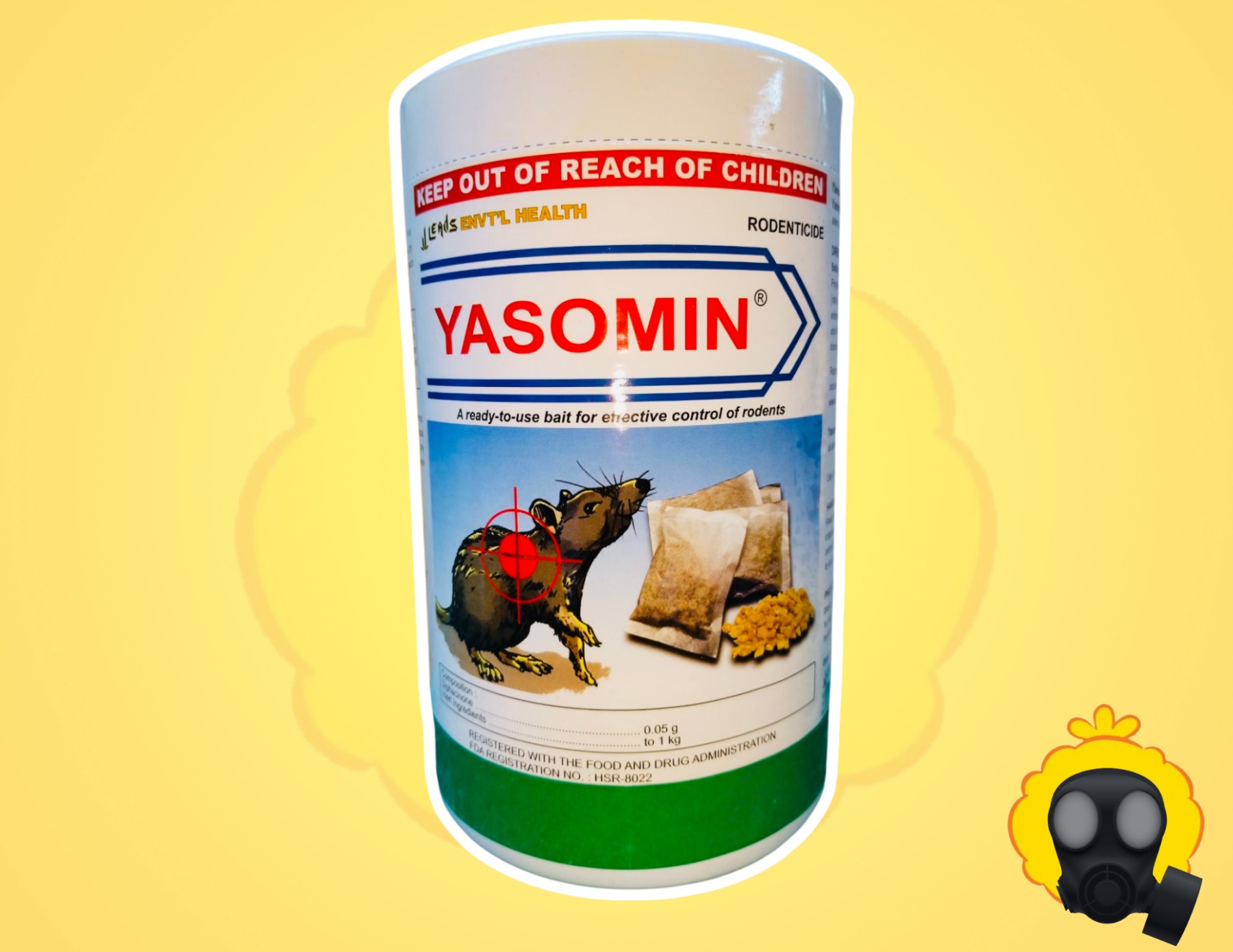 YASOMIN RODENTICIDE | DIPHACINONE | RAT CONTROL | Lazada PH