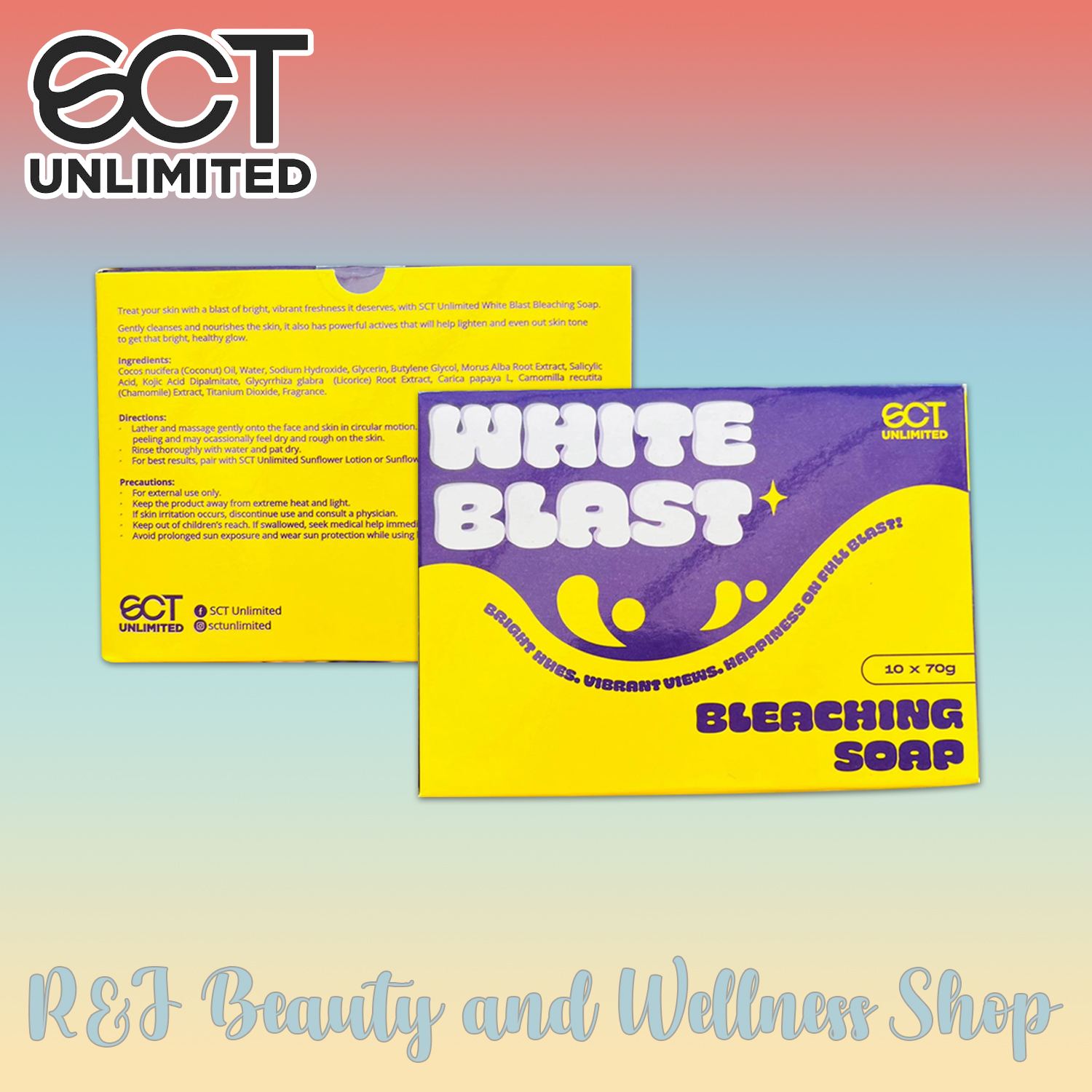 SCT Unlimited - White Blast Bleaching Soap | Lazada PH
