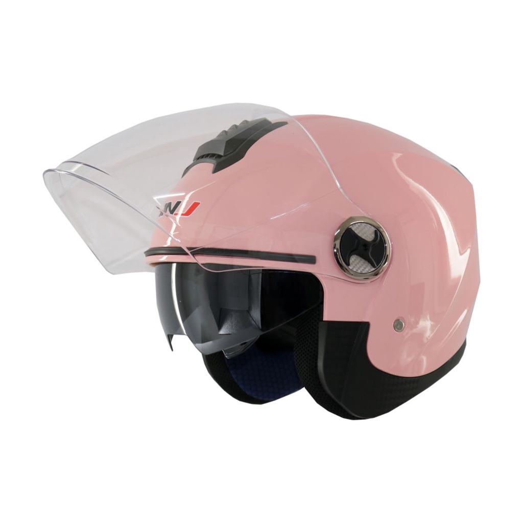 HNJ 856 Motorcycle Helmets Half Face Motor Helmet Dual Visor | Lazada PH