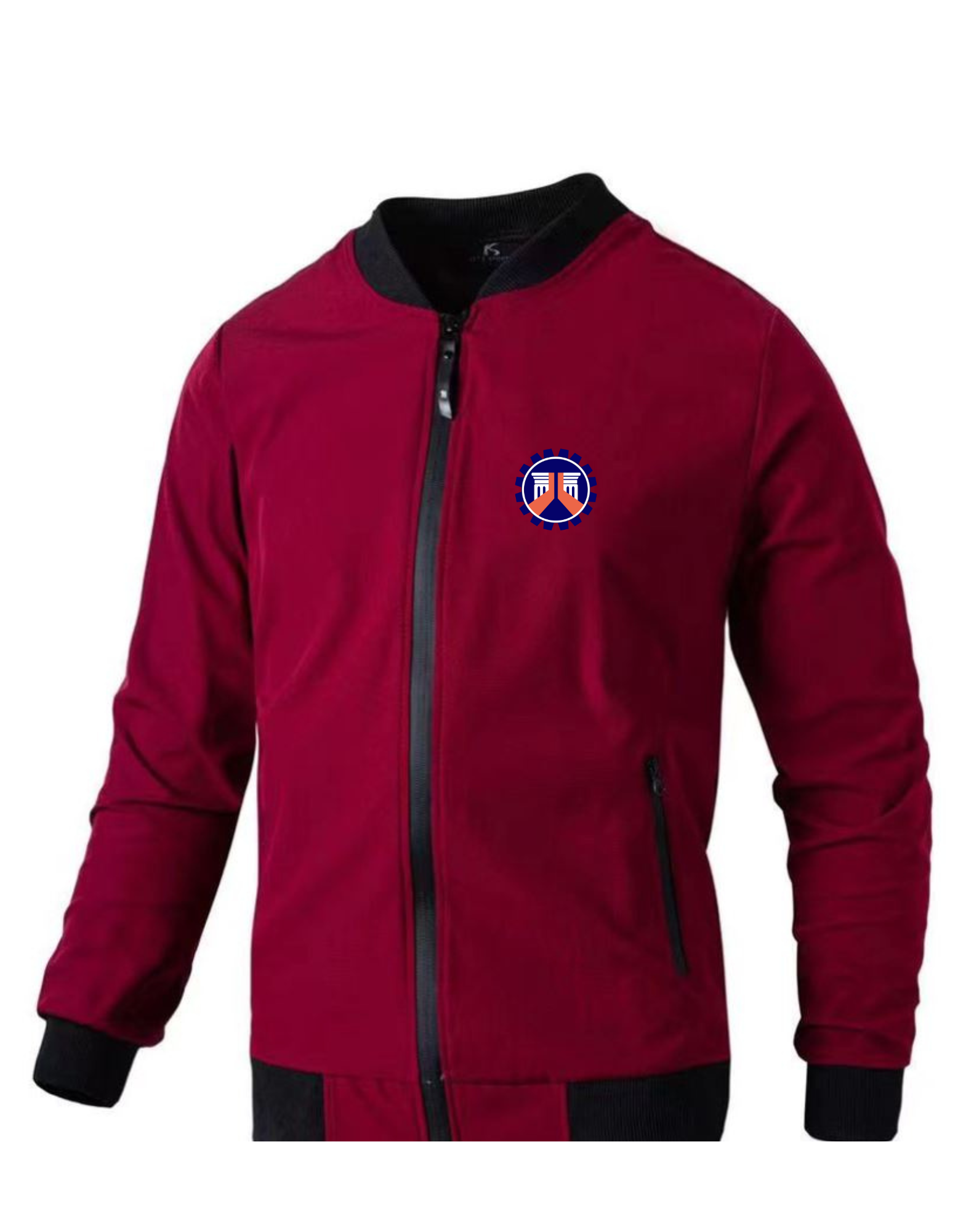 DPWH BOMBER JACKET UNISEX WITH LOGO FIELD JACKET TRENDY PLAIN CASUAL ...