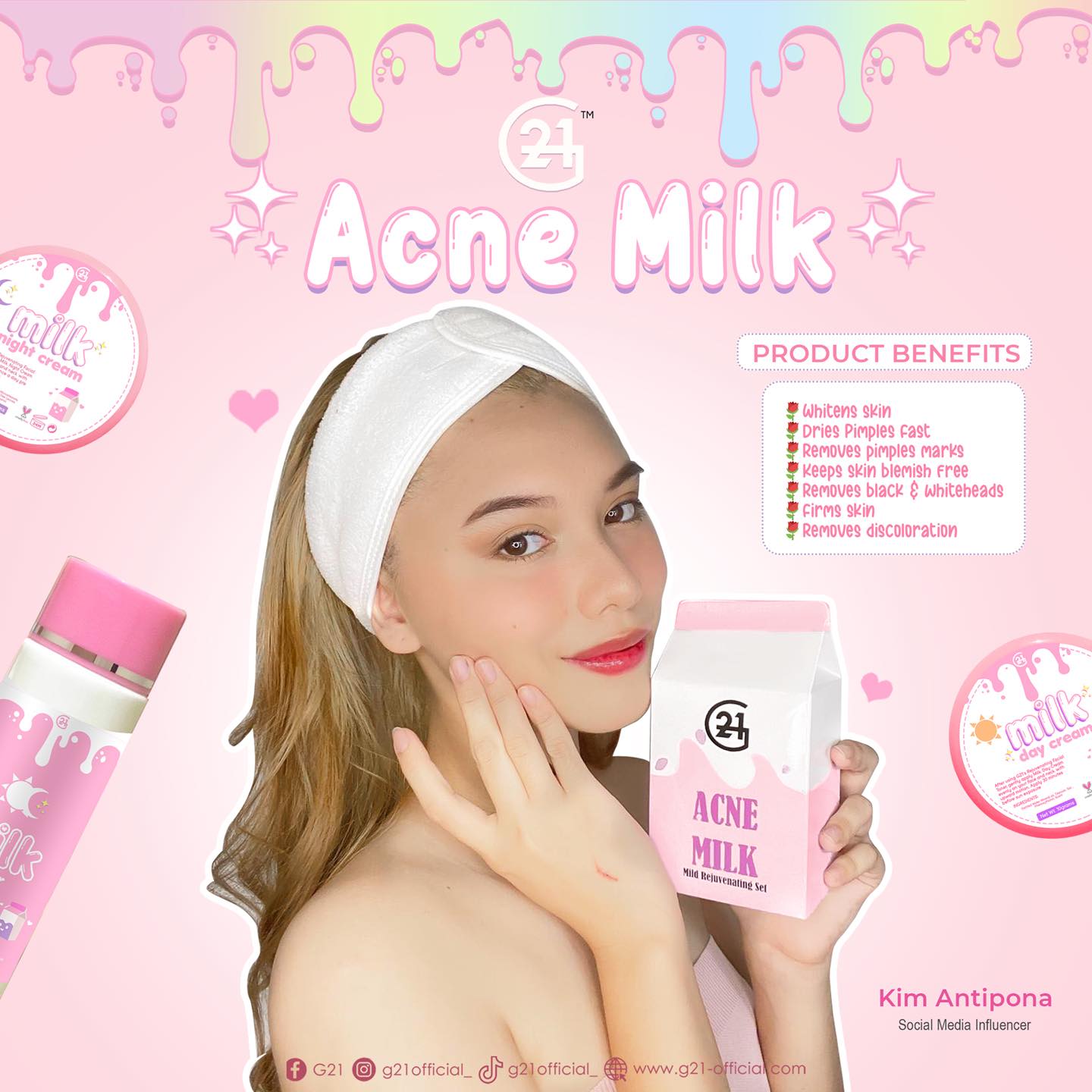 G21 Acne Milk Mild Rejuvenating Set | Lazada PH