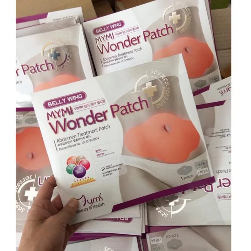Mymi Wonder Belly Slim Patch Abdomen Treatment Patch Belly Wing And Low