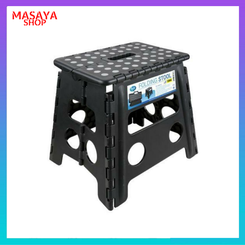 Portable Folding Step Stool Ladder Heavy Duty Stool Chair Camping Chair ...