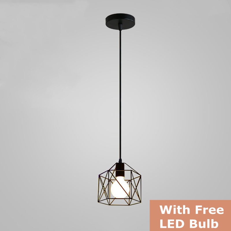 Ready Stock】 Bar Counter Lights Retro Chandelier Droplights Ceiling ...