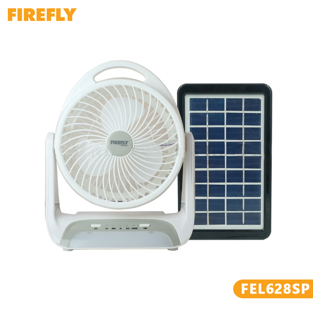Rechargeable Electric Fan Table Desk Fan Dimmable Emergency Light with ...