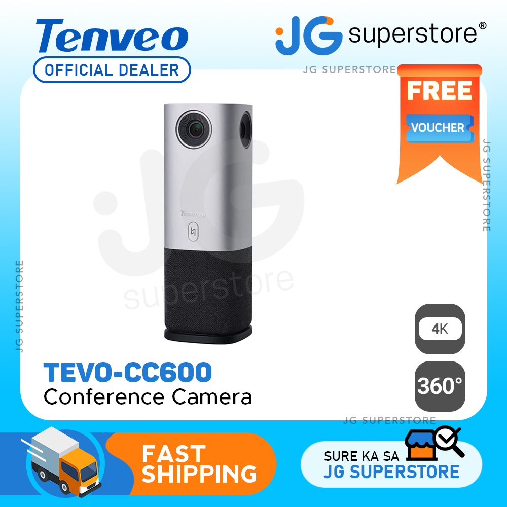 Tenveo Meeting Go 360 Degree 4K Conference Camera with Built-in ...