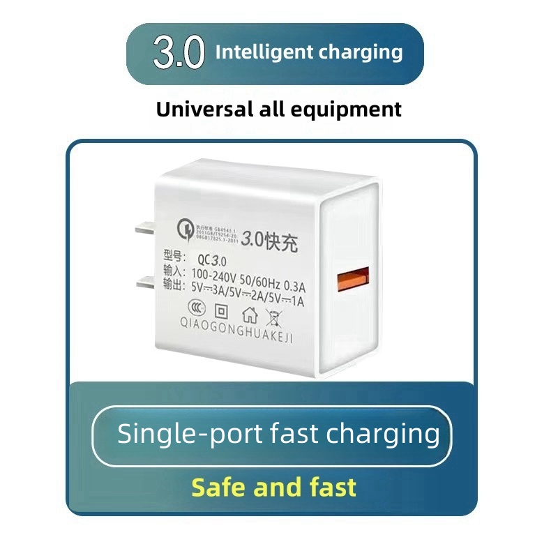 Intelligent fast chargingQC3.0 Fast Charging Multiport USB Charger 5V2A Dual Port Android ...