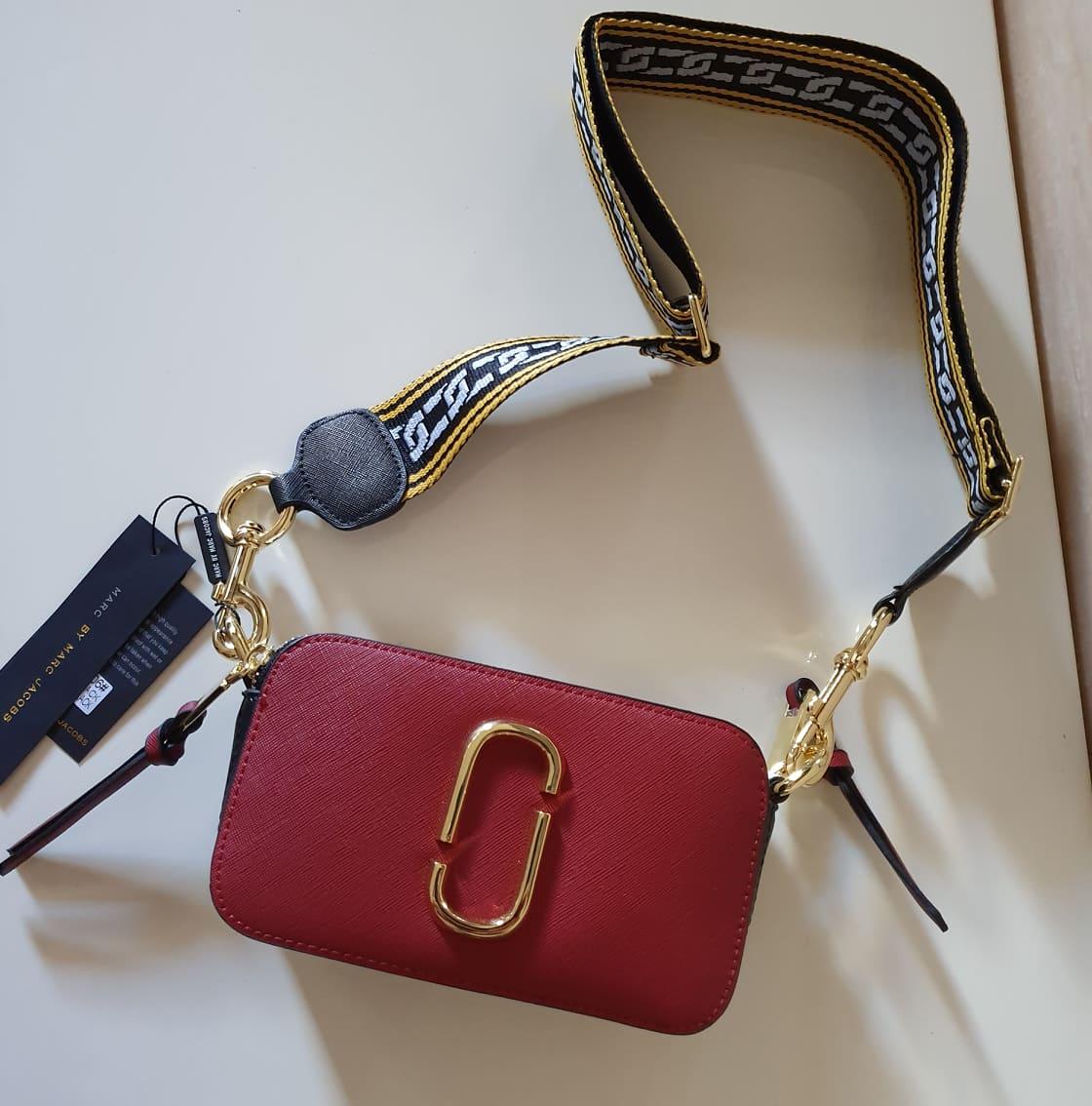 Sufficient stock 】MJ Camera Bag Snapshot - Maroon MJ | Lazada PH