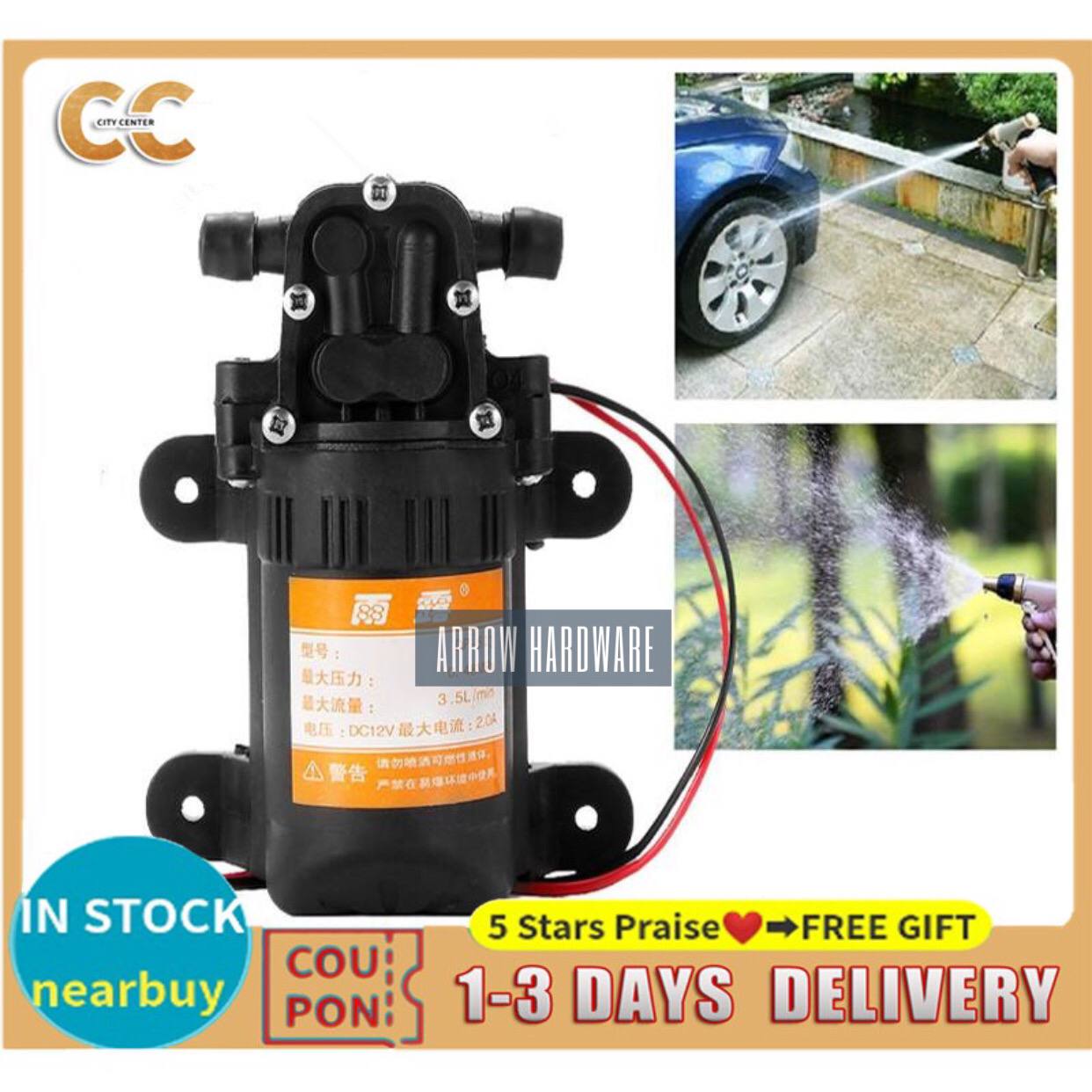 Agricultural Electric Water Pump Dc 12V 3.5l/min Diaphragm Pump Water Sprayer | Lazada PH