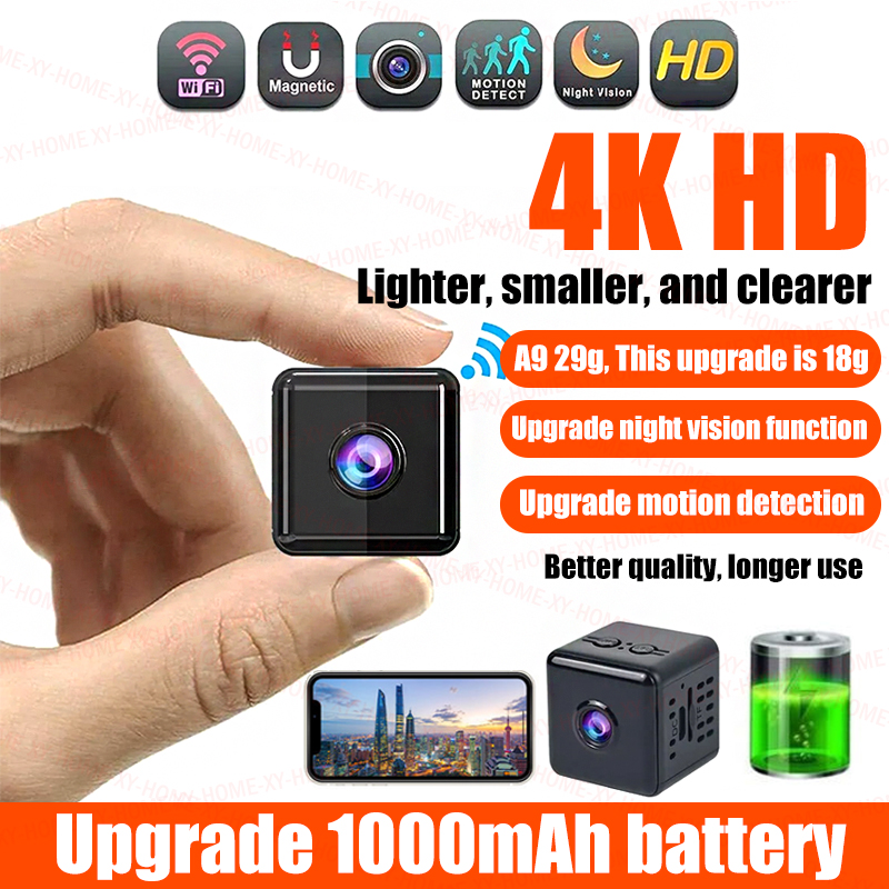 【Easy to install】cctv camera connect to cellphone with voice mini ...