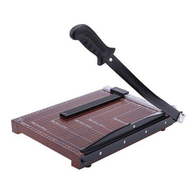 Office Paper Cutter A4 Paper Trimmer Paper Cutter Heavy Duty Metal Base ...