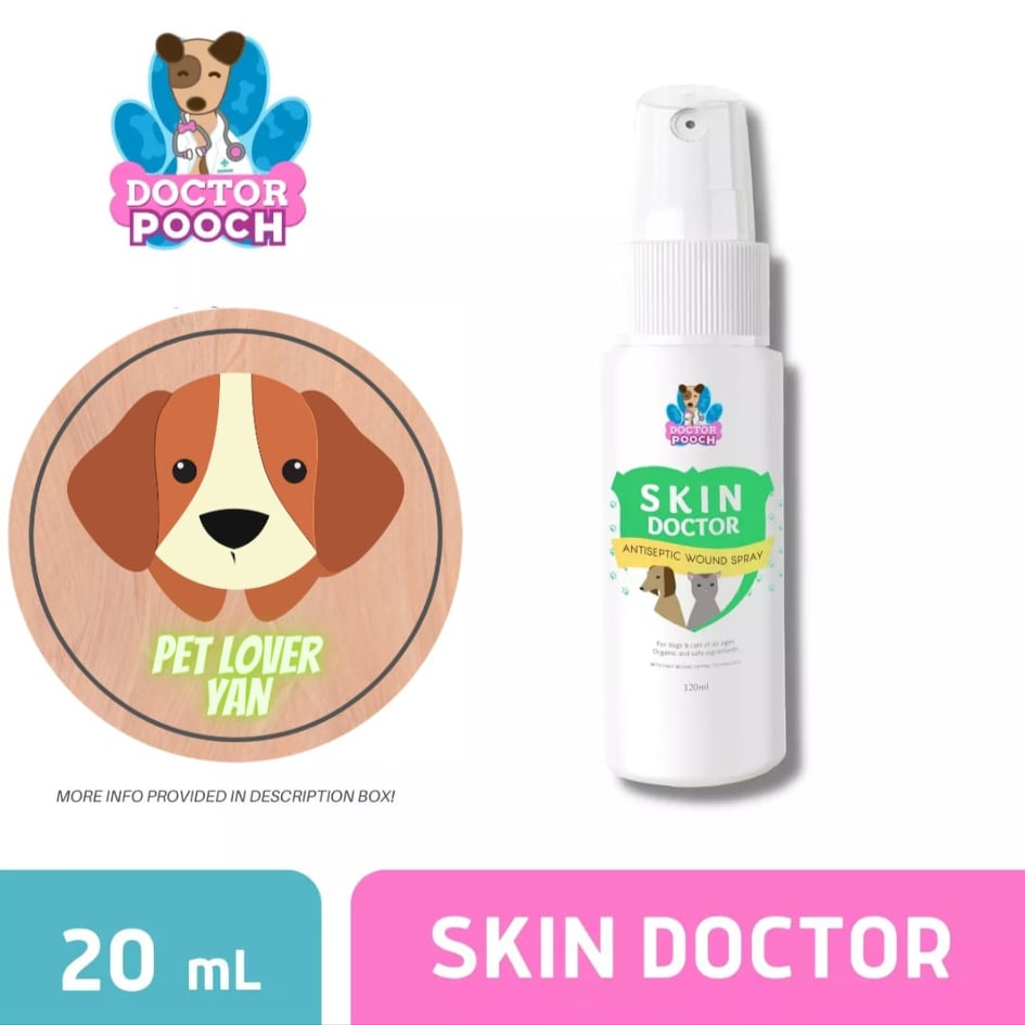 Doctor Pooch Skin Doctor - Antiseptic Wound Spray | Lazada PH