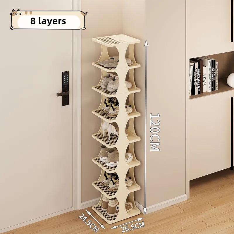 3/6/7/8 Layers Shoe Rack Storage Organizer Shoe Rack Plastic Shoe Rack ...