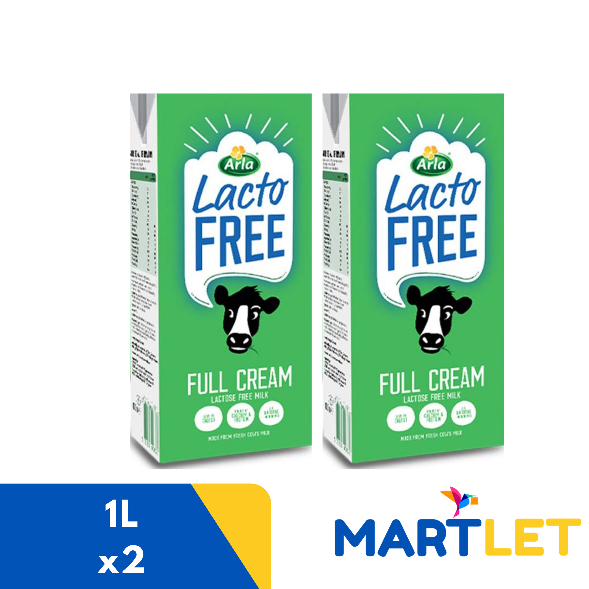 Arla Lacro-Free Full Cream, 1L set of 2 | Lazada PH