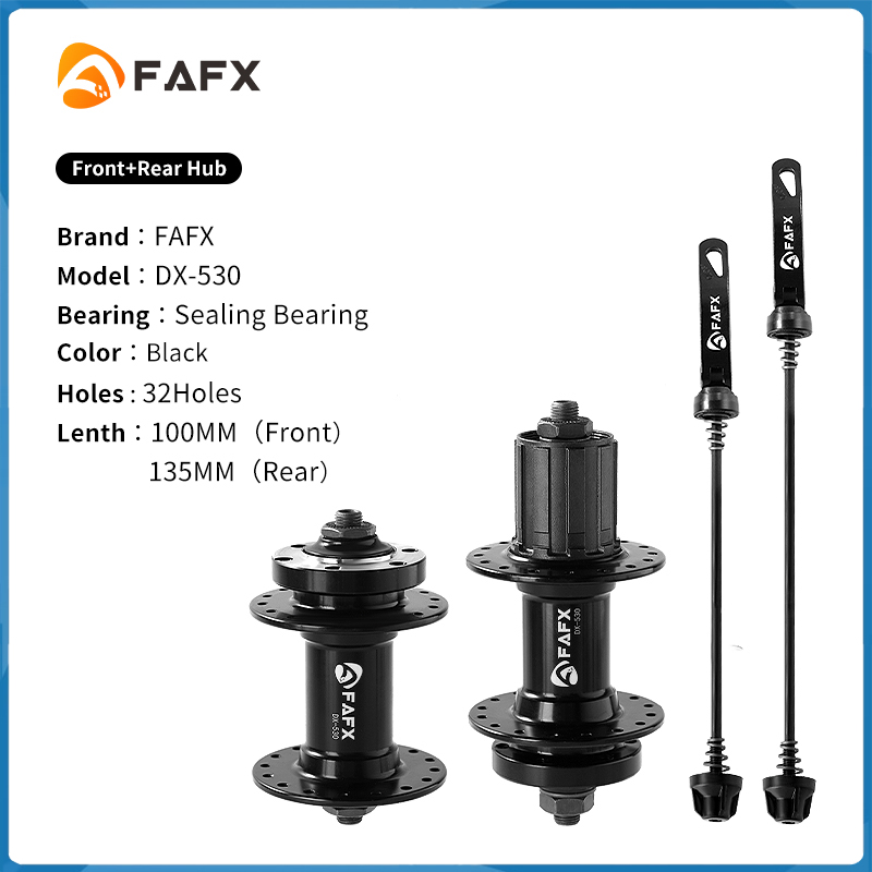 FAFX Sealed Bearing Hub Bicycle Hub 32/36 Hole Disc Brake 7/8/9/10/11 ...