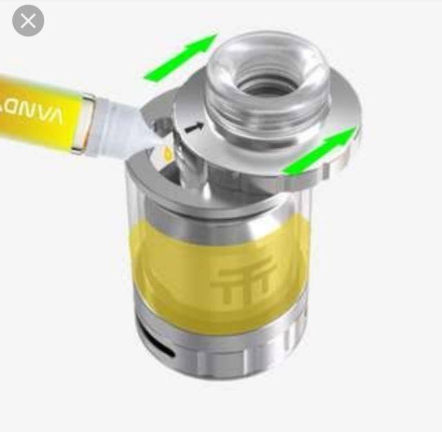 Vandy Vape Triple II 28 RTA - Triple Coil Rebuildable Tank Atomizer ...