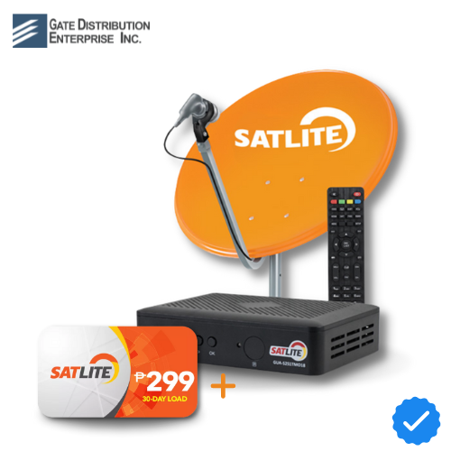 SATLITE Prepaid HD Digital TV Box Receiver kit with FREE 2nd month load ...