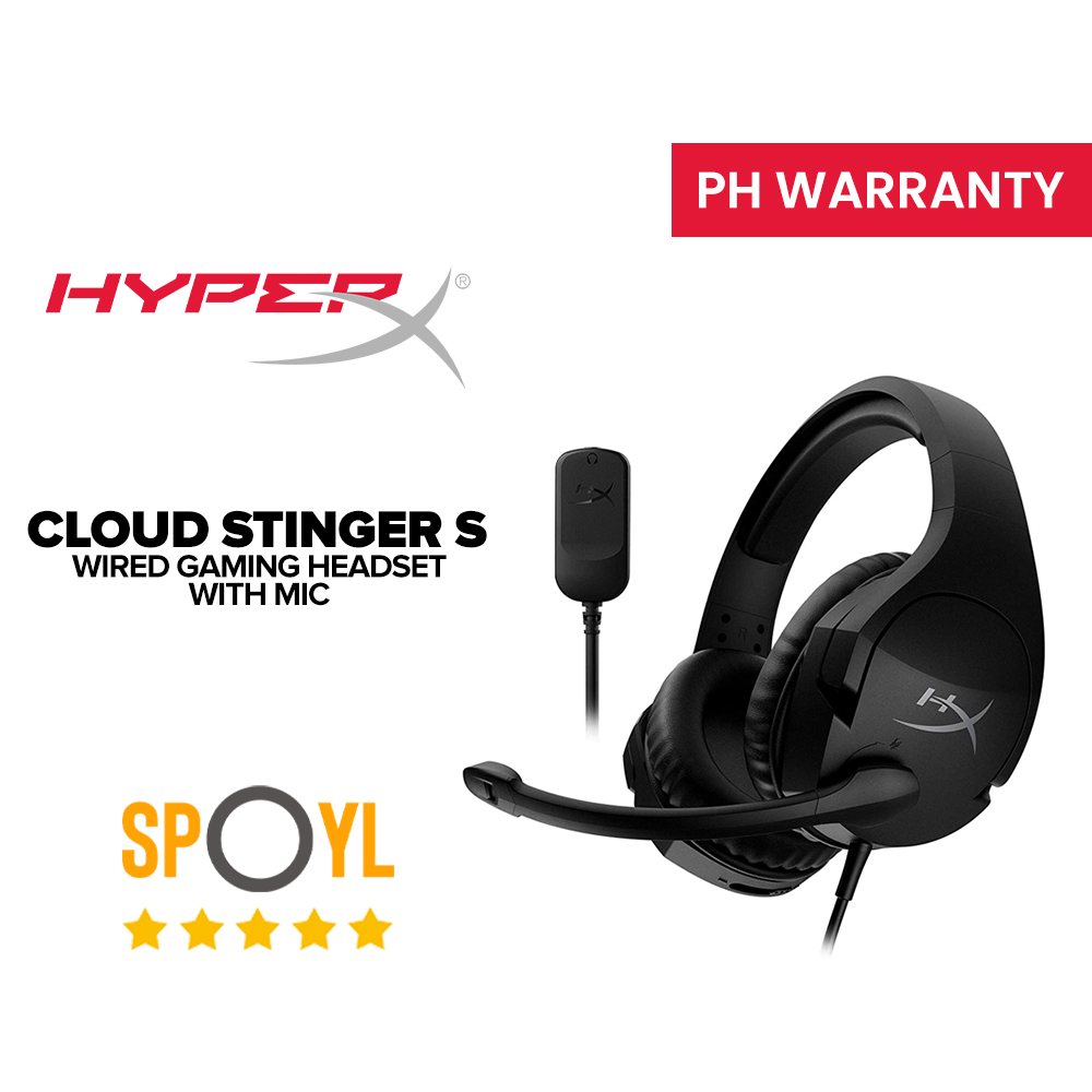 HyperX Cloud Stinger / Stinger 2 Wired Gaming Headset With Mic / Microphone For PC / XBOX / PS4 ...