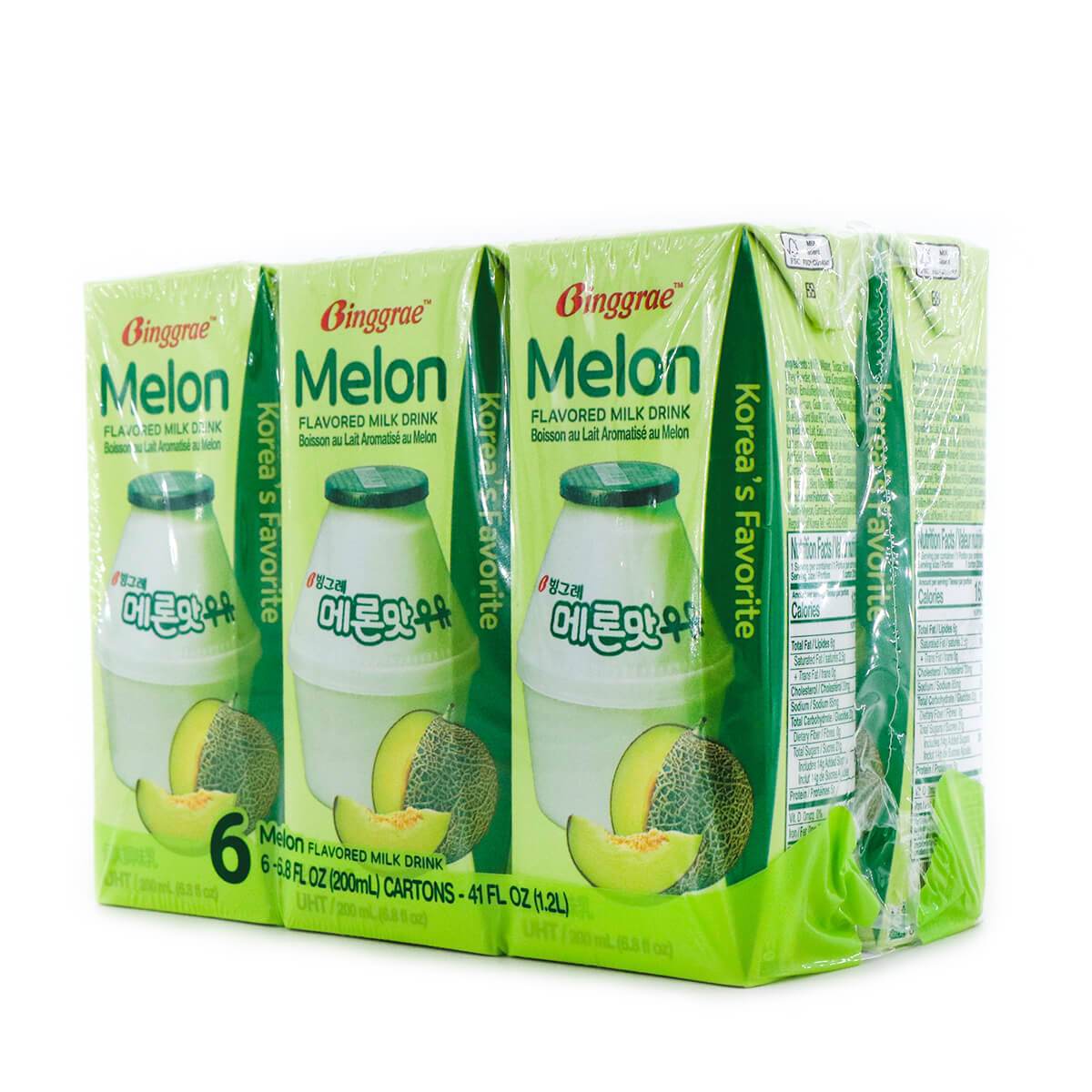 Binggrae Melon Flavored Milk Drink 200ml X 6PCS | Lazada PH