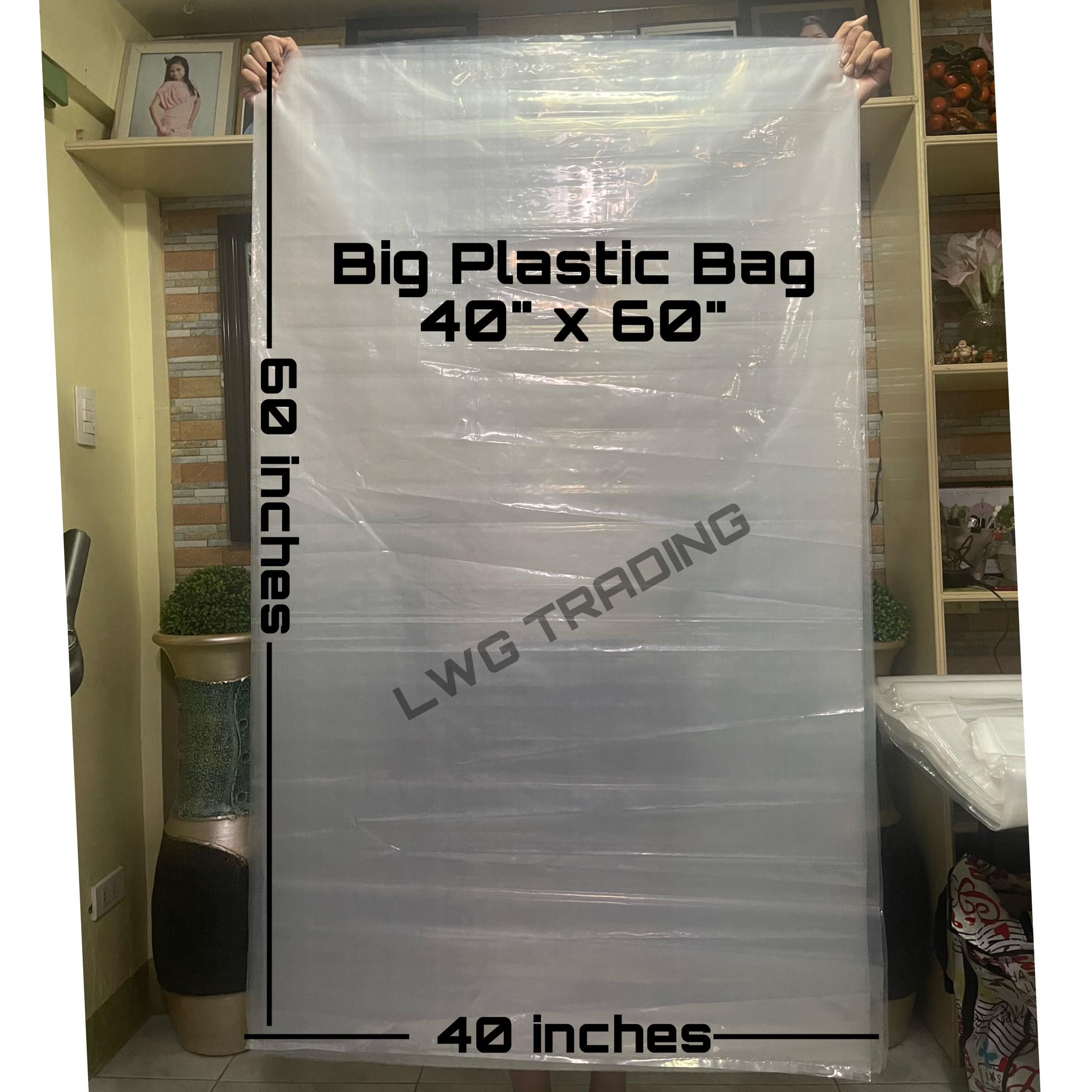 50PCS THICK BIG PLASTIC BAG I PANG IMPAKE I RTW PLASTIC I LAUNDRY BAG I ...