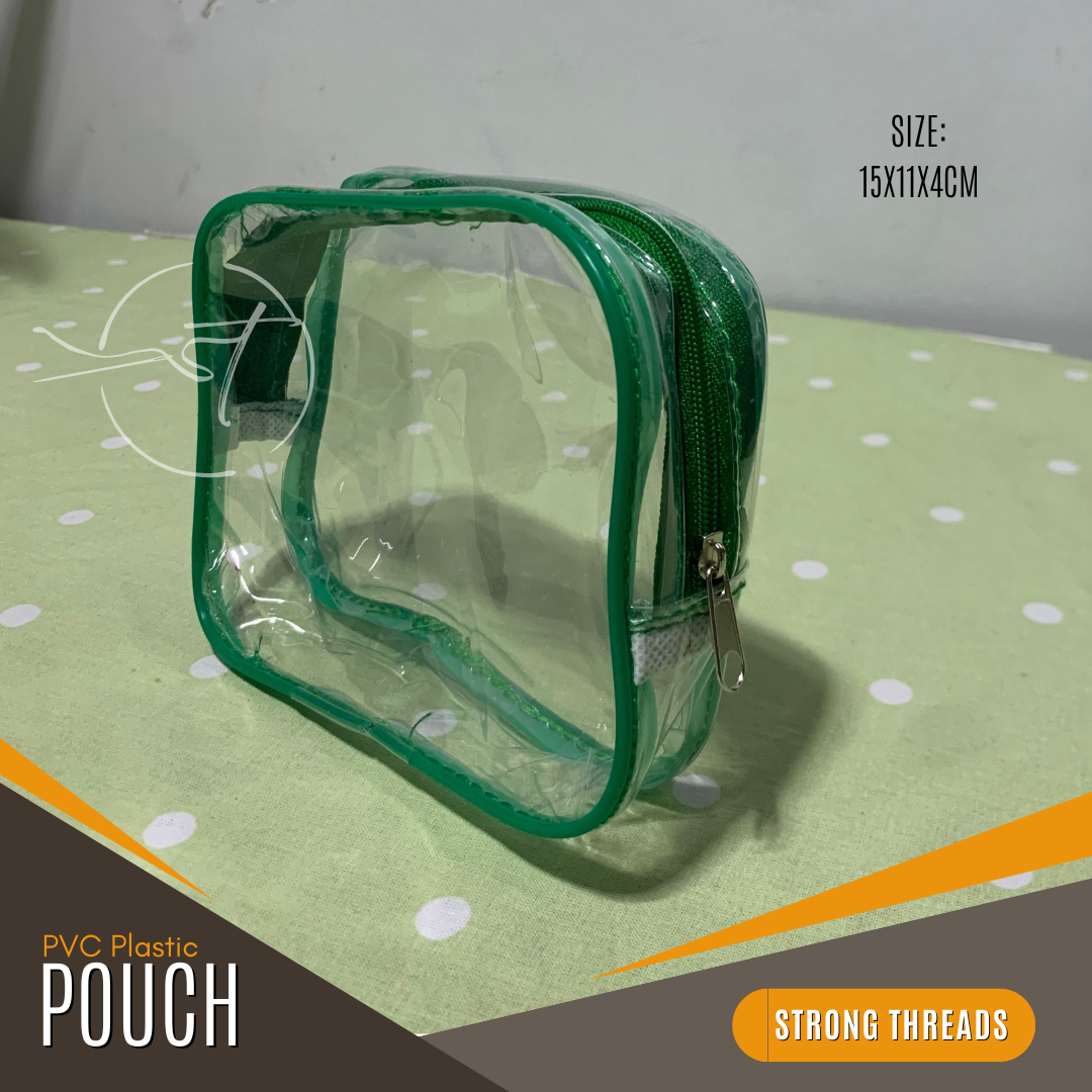 TRANSPARENT POUCH PVC POUCH TRAVEL ORGANIZER MEDICINE HYGENE KIT MAKEUP ...