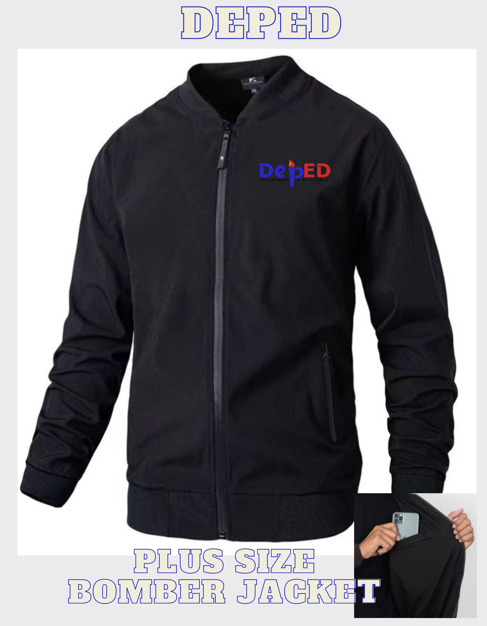 Guro Teacher Premium jacket Deped Unisex Good Quality Bomber Jacket ...