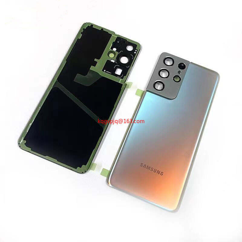 Kqgv- For Samsung Galaxy S21 Ultra Housing Glass Rear Case Back Cover ...