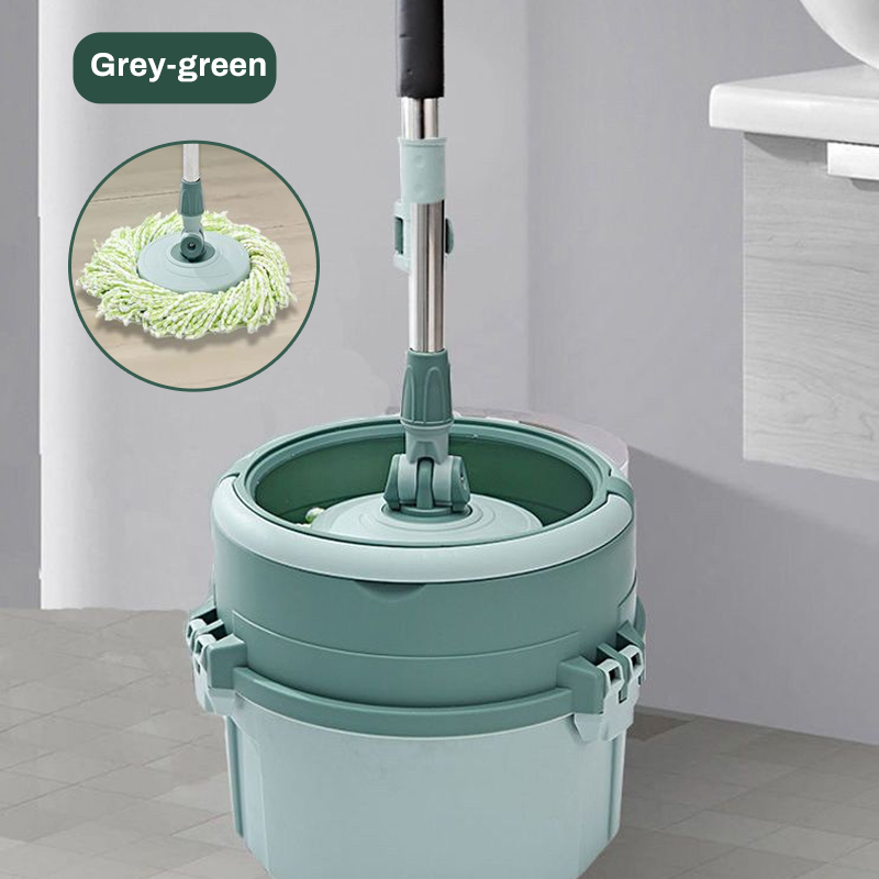 Mop With Spinner Wet And Dry Rotating Mop Floor Cleaning Mop 360 ...