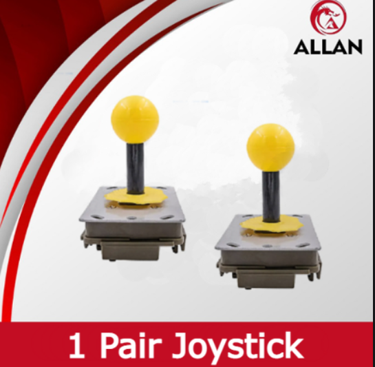 Allan Classic Arcade Joystick Replacement Parts 2/4/8 way Adjustable ...