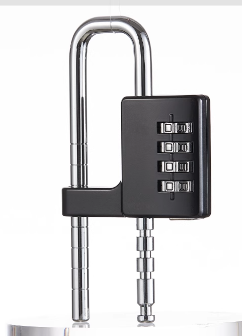 Extra Long Lock Adjustable Padlock Multifunction Password Lock for Gate ...