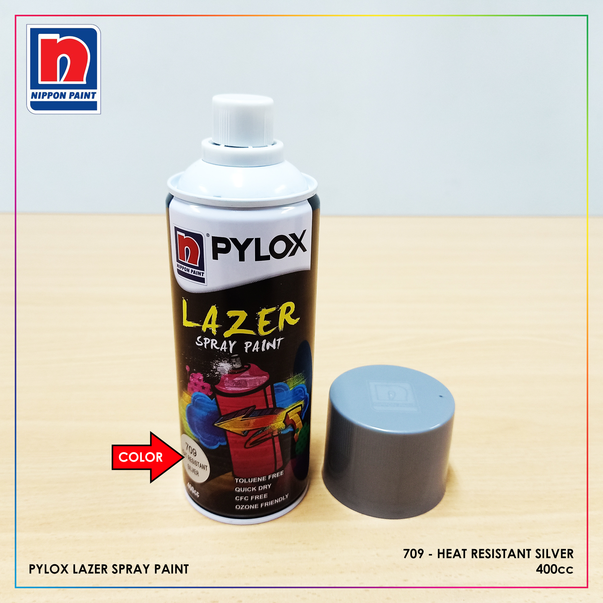 Pylox Lazer Heat Resistant Silver PLZ709 400cc | Lazada PH