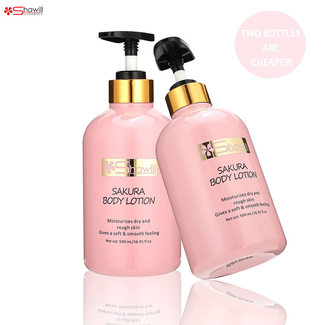 Shawill Cosmetics Sakura Niacinamide Body Lotion Care 500ml Whitens ...