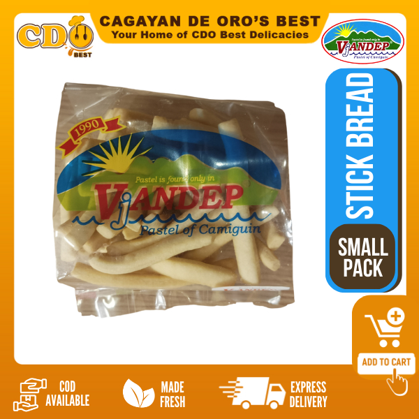 CDO Vjandep Stick Bread Small Pack | Camiguin Delicacies Pasalubong ...