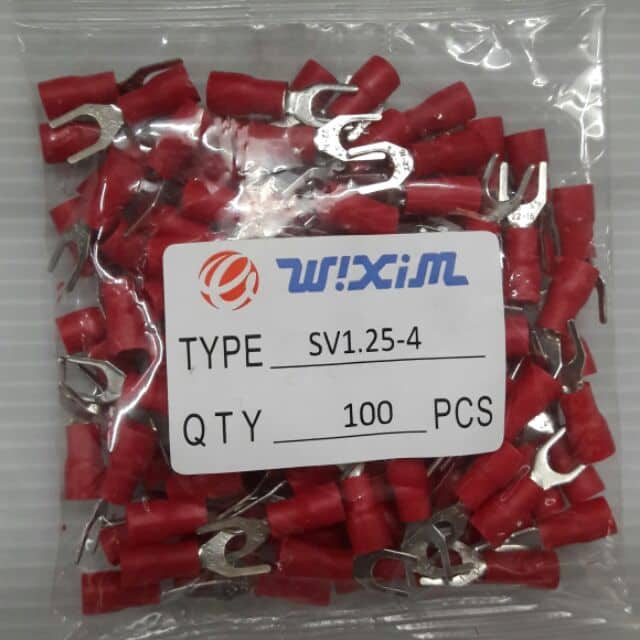 Y INSULATED TERMINAL LUGS SV1.25-4 #22-18 | Lazada PH