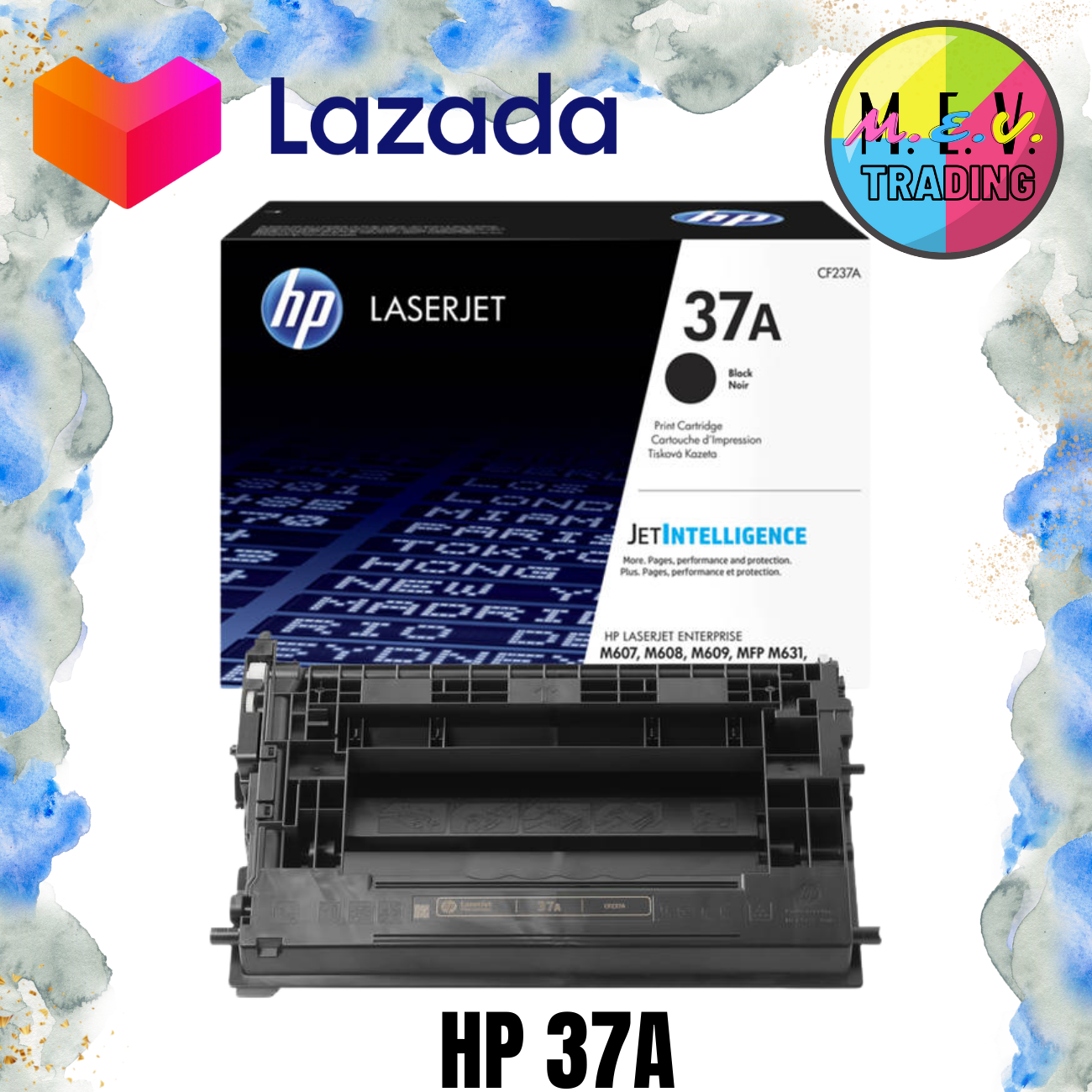 HP 37A LaserJet Toner Cartridge | MEV | Lazada PH
