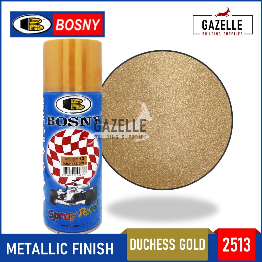 ☁ Bosny KT Gold Effect Spray Paint Gold Spray Paint Metallic Gold ...