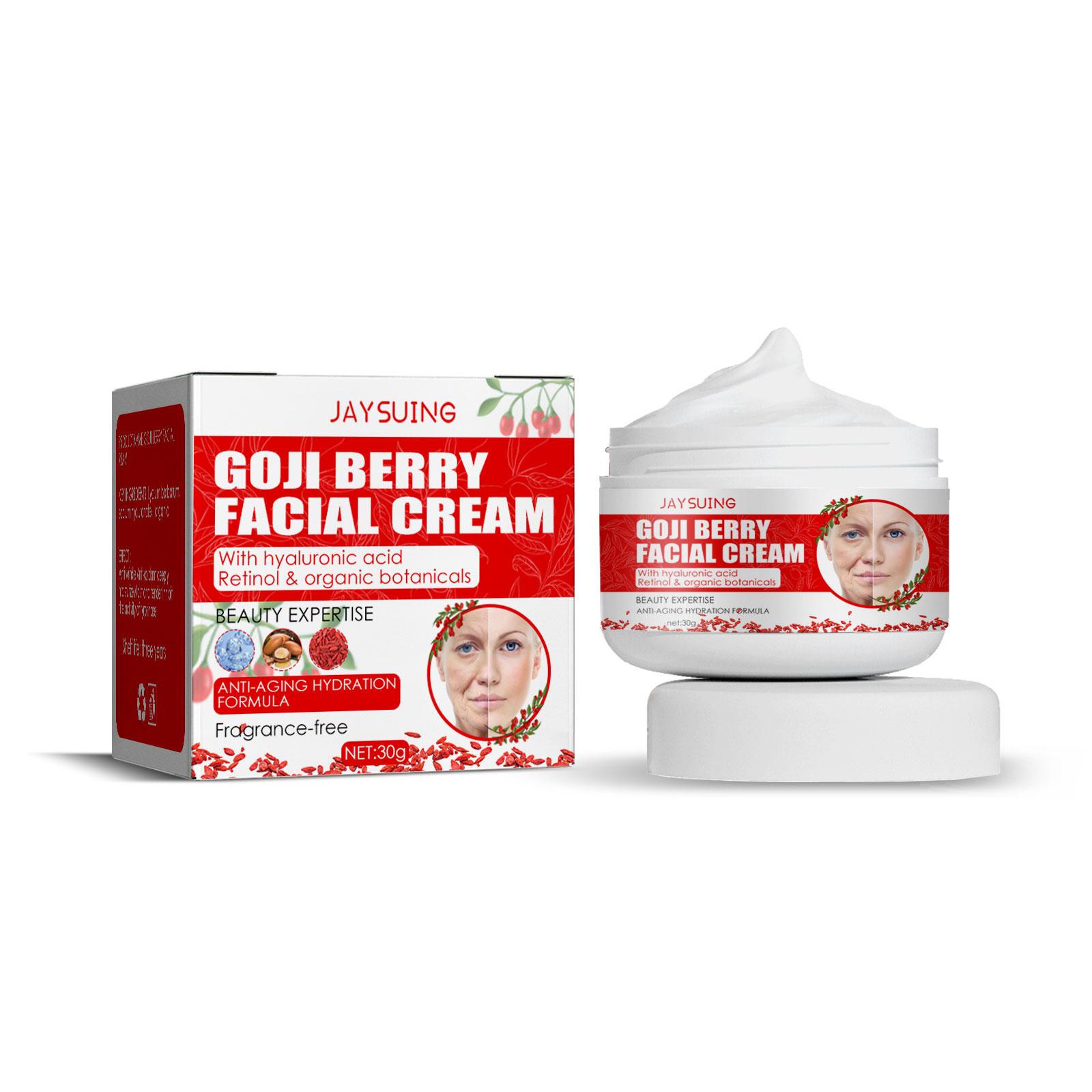 Goji Berry Facial Cream Anti Oxidation Wolfberry Cream Skin Care Face ...