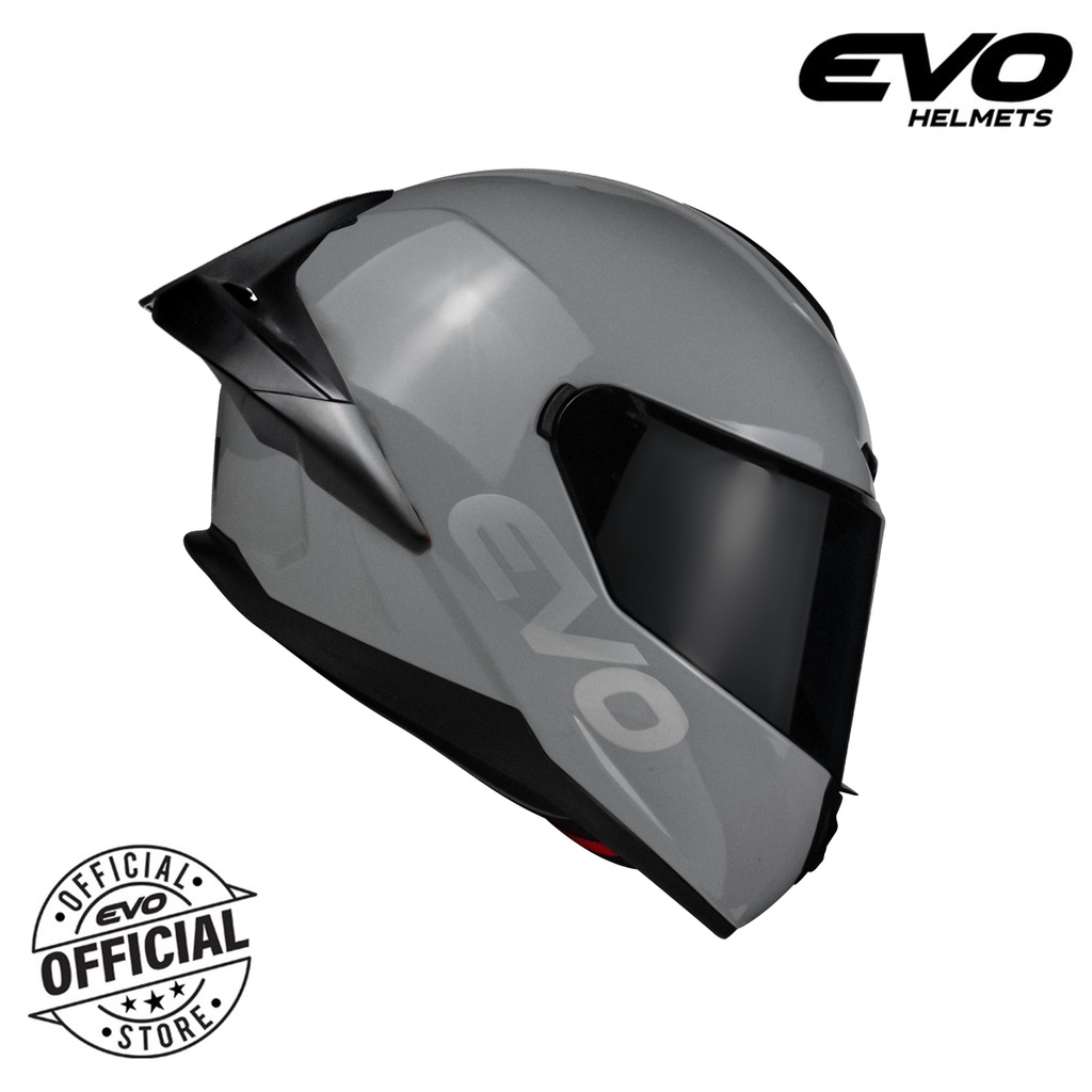 motorcycle helmet EVO Xr-03 Dark Mono Series V2 Full Face Single Visor ...