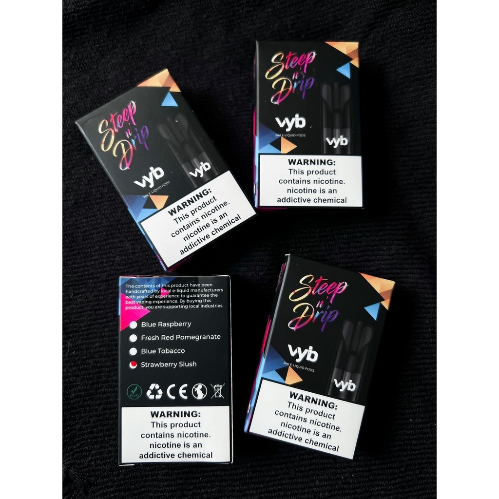 Steep N' Drip Pods Cart 3 level Pod Cartridge - RELX Infinity Shift ...