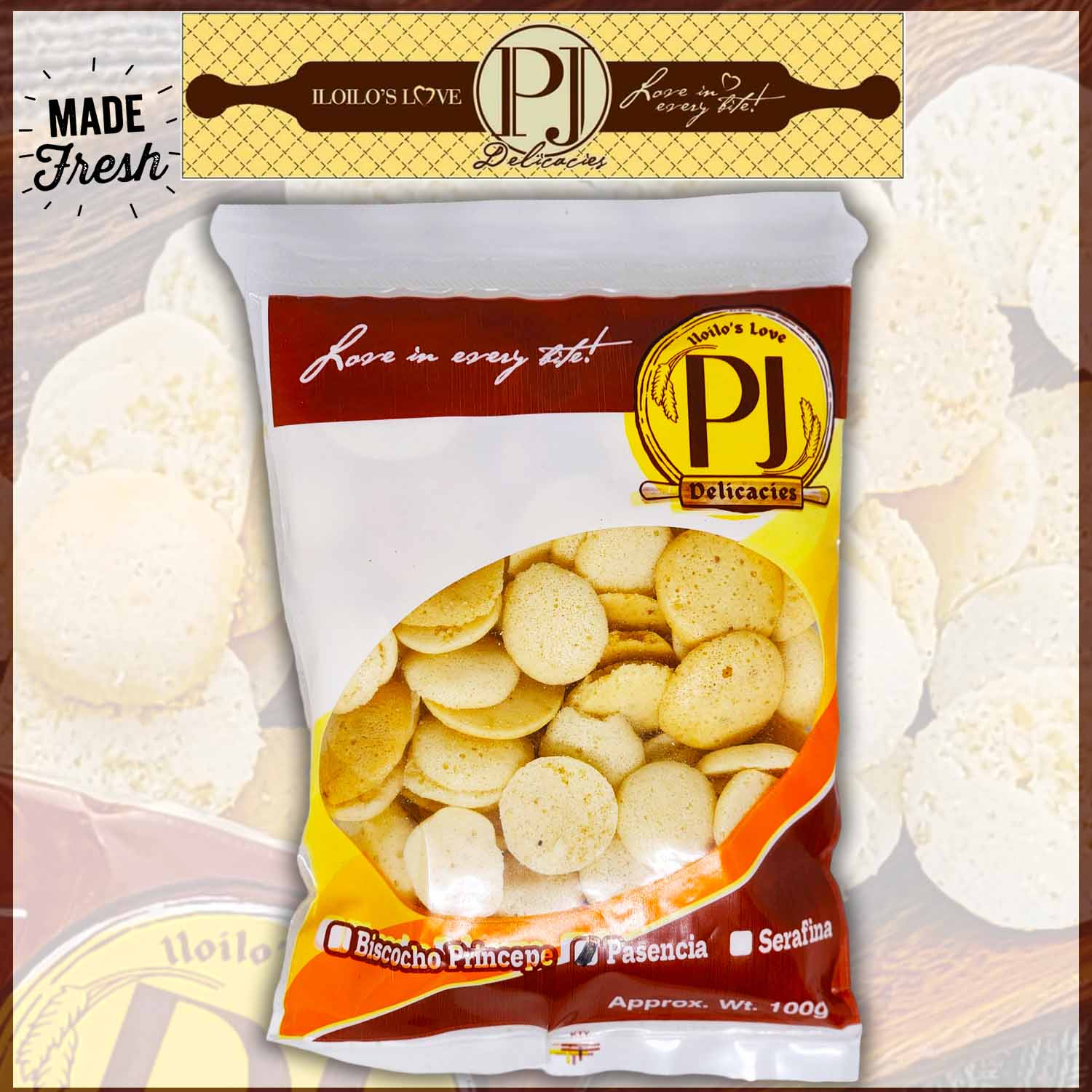 Pasencia | PJ Delicacie's | Iloilo Bacolod | Pasalubong Favorites | Egg ...