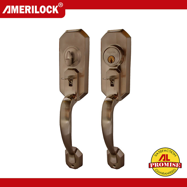 AMERILOCK Door Knob for Main Door, Handleset with Single Cylinder ...