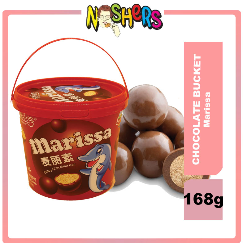 Noshers Marissa Chocolate Bucket Jar 168g | Lazada PH