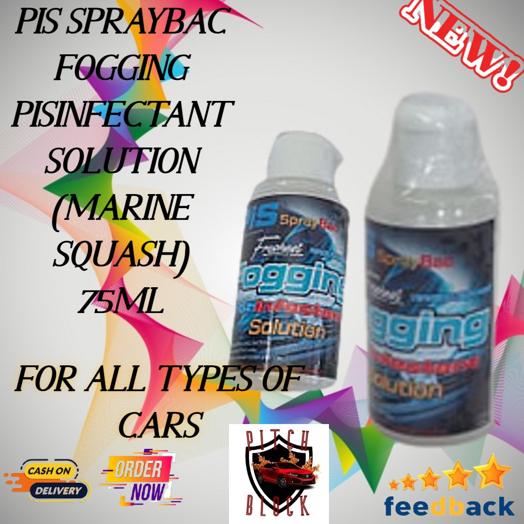 MOTOR ACCESSORIES PIS SPRAY FRESHEST FOGGING PISINFECTANT SOLUTION ...