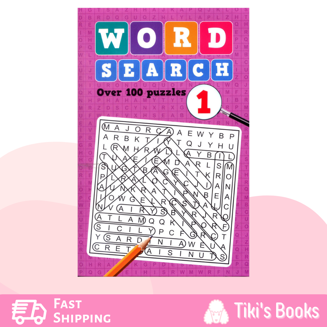 Word Search Puzzle Book | 144 Pages of Word Find | Paperback | Word ...
