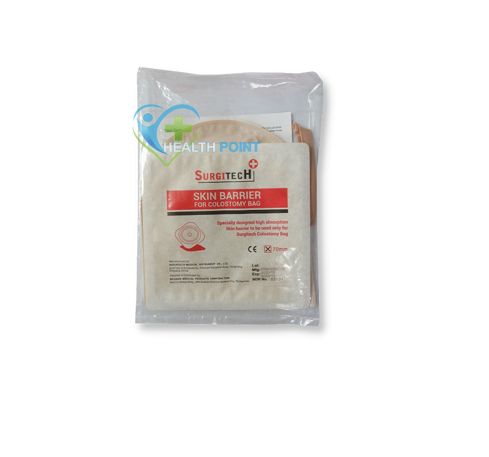 SURGITECH Colostomy Bag with Wafer & Clip 1 Piece | Lazada PH