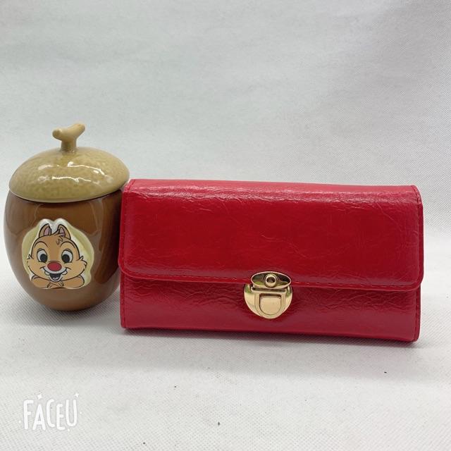 lds fashion Korean style forever young 2 fold with lock long wallet ...