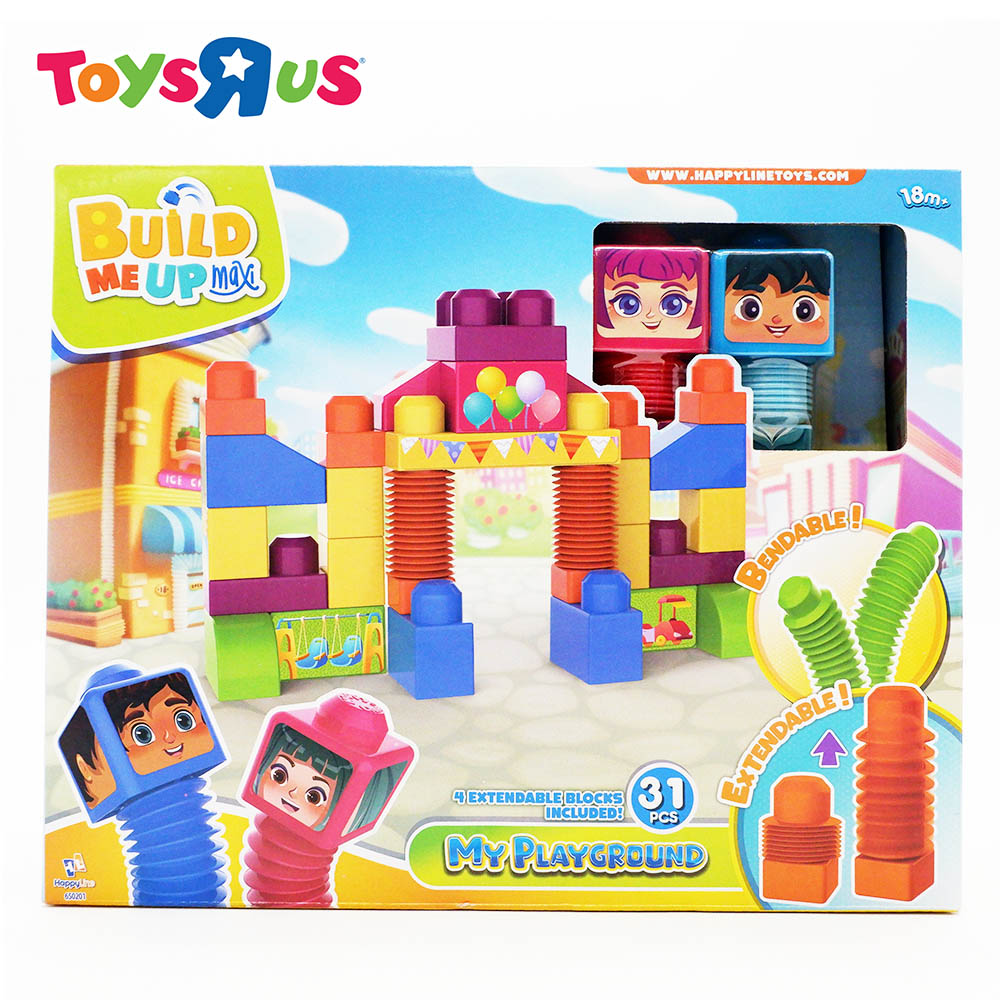 Build Me Up Maxi My Playground 31 Pieces Blocks Set | Lazada PH