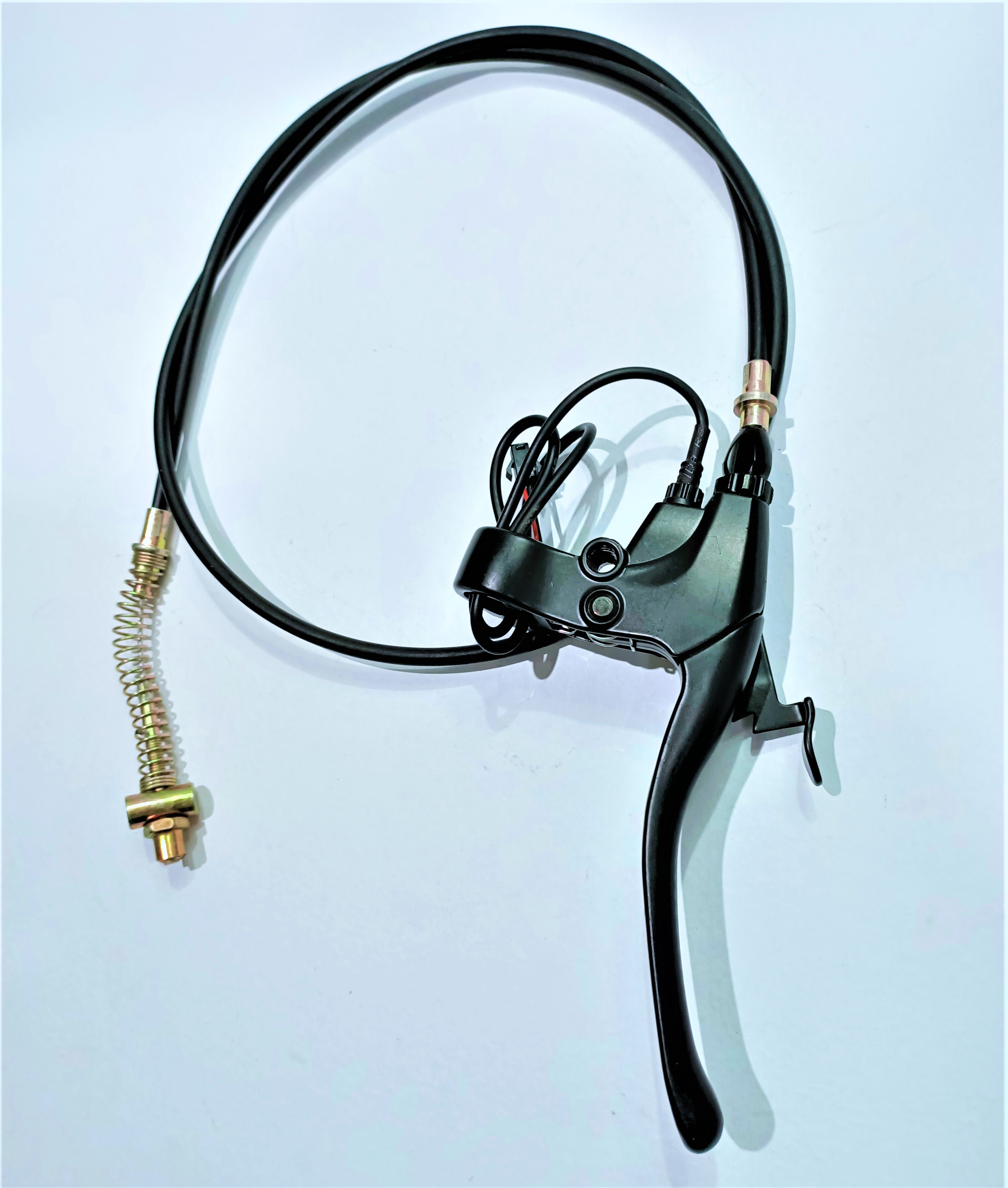 ebike front brake cable with left brake lever safety lock, set for drum ...